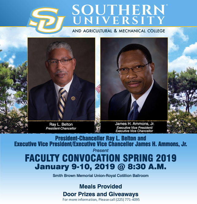 Spring 2019 Faculty Convocation | Southern University and A&M College